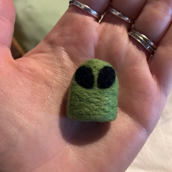 Adopt an Alien, Spooky Cryptid Gift Idea, Halloween Decoration, Cute ...