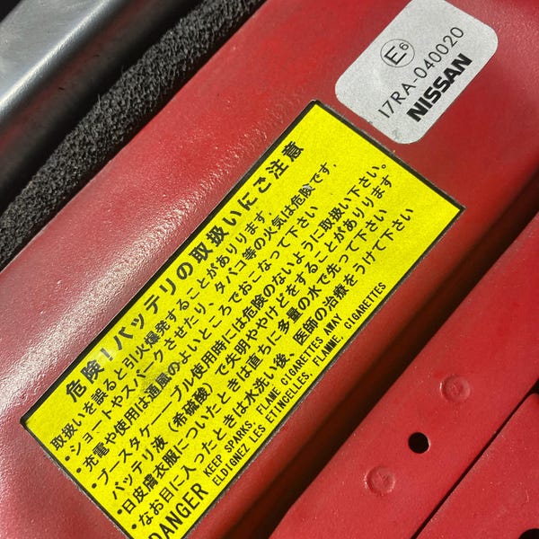 Toyota Hilux LN65 1983-1987 Truck 4x4 Restoration Warning Caution ...