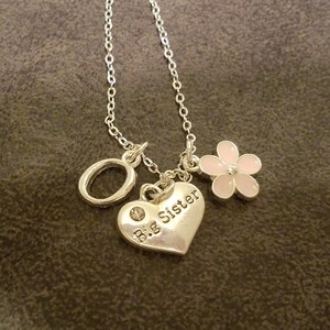 Personalized Big Sister Necklace Big Sister Gift From New Baby ...