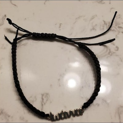 Korean Paperclip Name Bracelet for Women, Personalized Korean Name ...