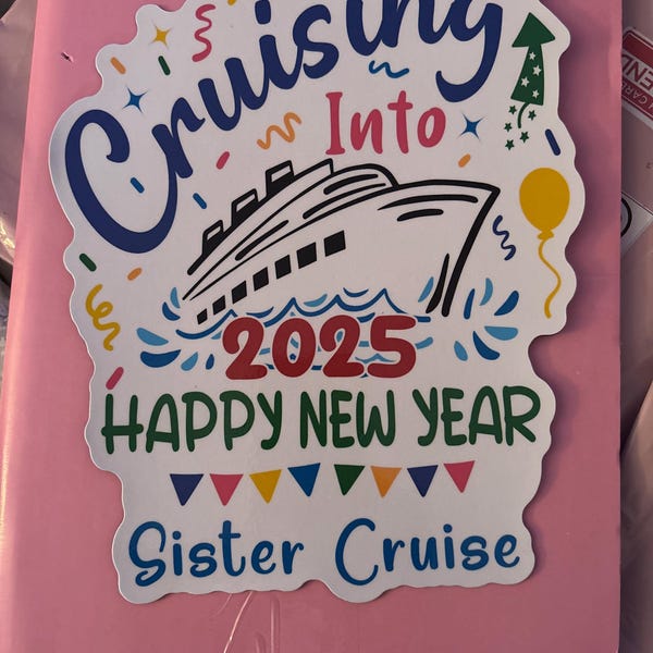 Cruise Word Art Wall Door Magnet Sign, Royal Caribbean Carnival MSC NCL ...