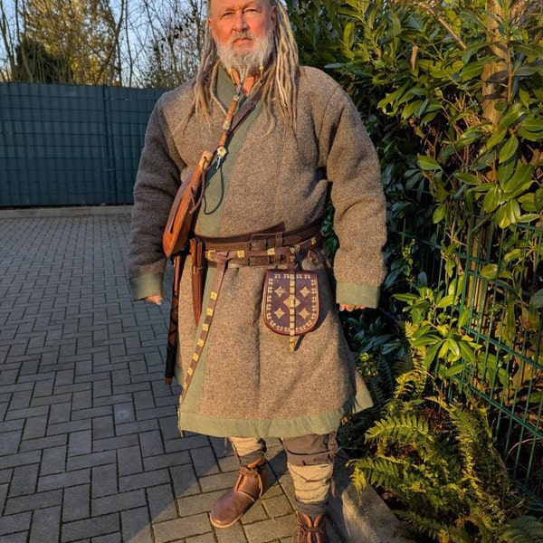 Haithabu Klappenrock / Viking Caftan / Hedeby Kaftan / Battle Tunic ...