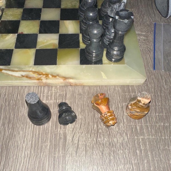 Marble Chess Set | Stone Chess Board | Handmade Chess Set | Custom ...