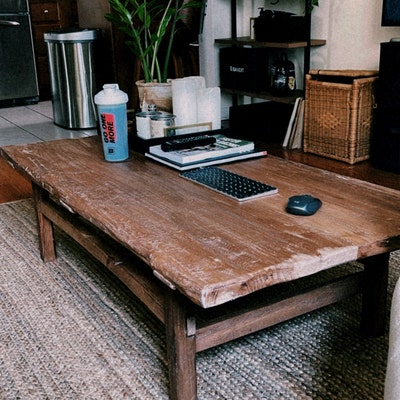 Reclaimed Wooden Table Rustic Dining & Coffee Table Solid - Etsy