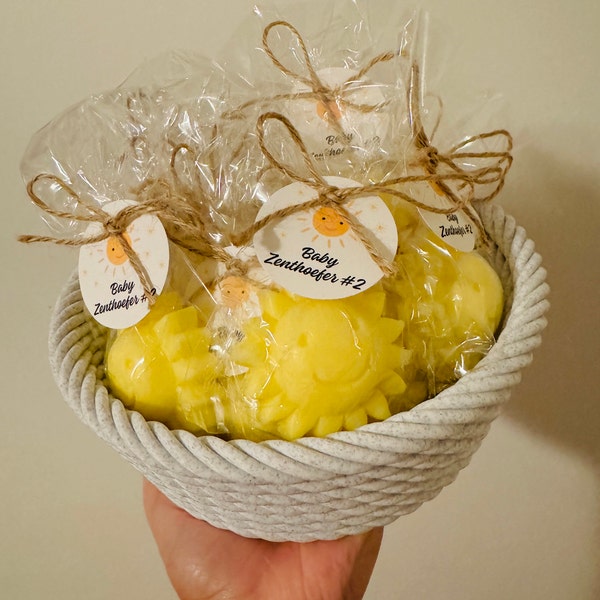 Sun Baby Shower Soap Favors Sunshine Soap Here Comes the Son Soap Baby ...