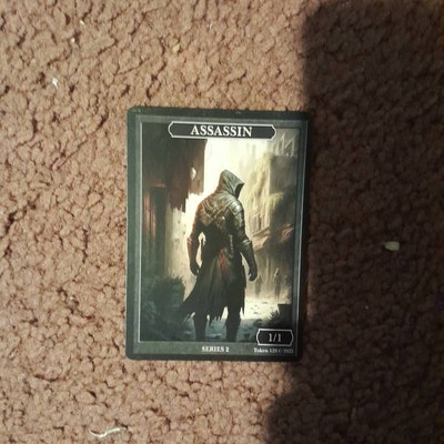 Elf Warrior Token STAINED GLASS SERIES 3 Magic the Gathering Givememana ...