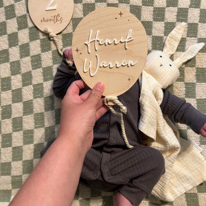 Checkered Boho Birthday Cake Topper Boy First Birthday Smash Cake One ...