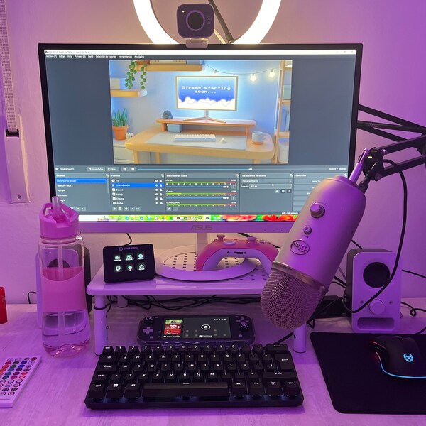 STREAM DECK ICONS Pink Streamer Twitch Discord Youtube Streaming Assets ...