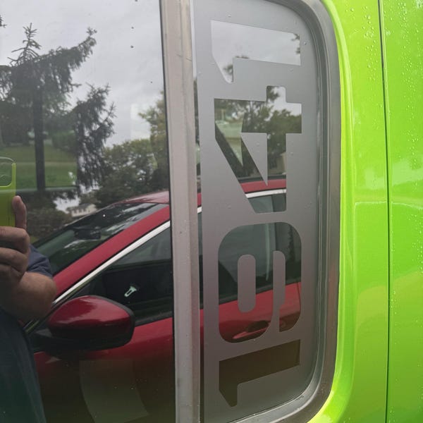 1941 Side Window Vinyl Decal Set for Jeep Wrangler JLU and Gladiator JT ...
