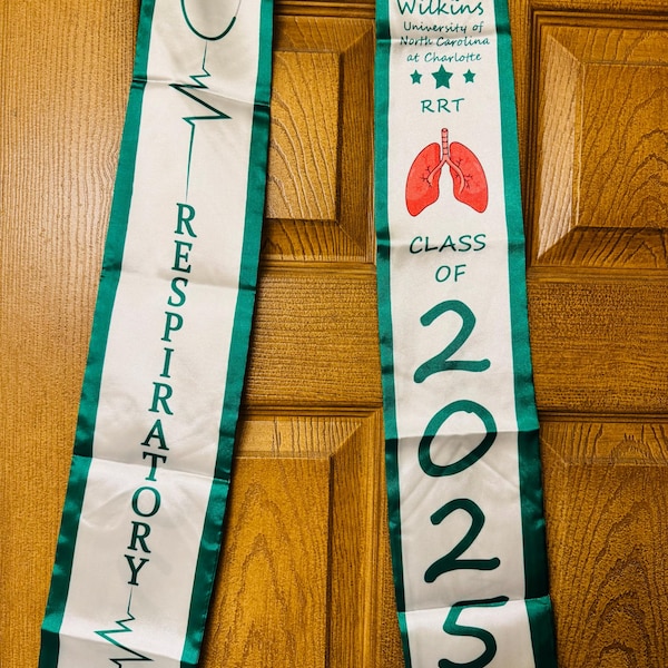 Custom Graduation Stole,custom Scool Logo Grad Stole,custom 2025 ...