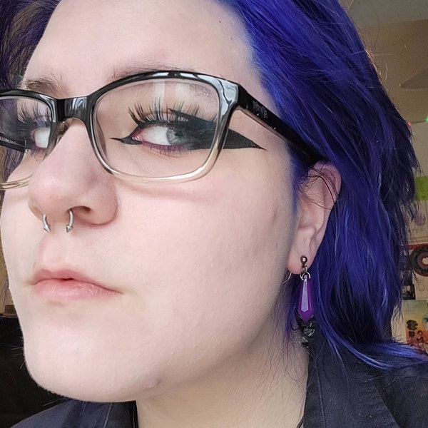 14g 10mm Diameter 3mm Spikes SEPTUM SPIKED HORSESHOE Surgical Stainless ...