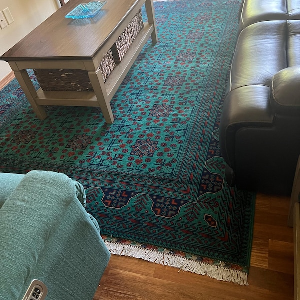 Terracotta Antique Rug 3x7 Runner Rug/ Afghan Handmade Vintage Wool Rug ...