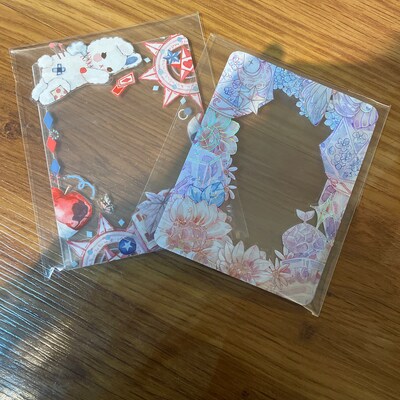 3D Decorated Toploader bottle Flowers Theme for KPOP & Anime Photocards ...