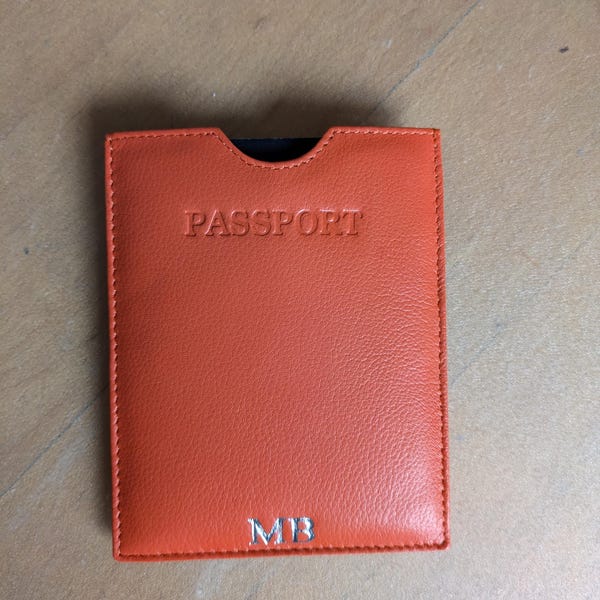 Signal Blocking Faraday Key Pouch Custom Leather RFID Car Key Fob Case ...