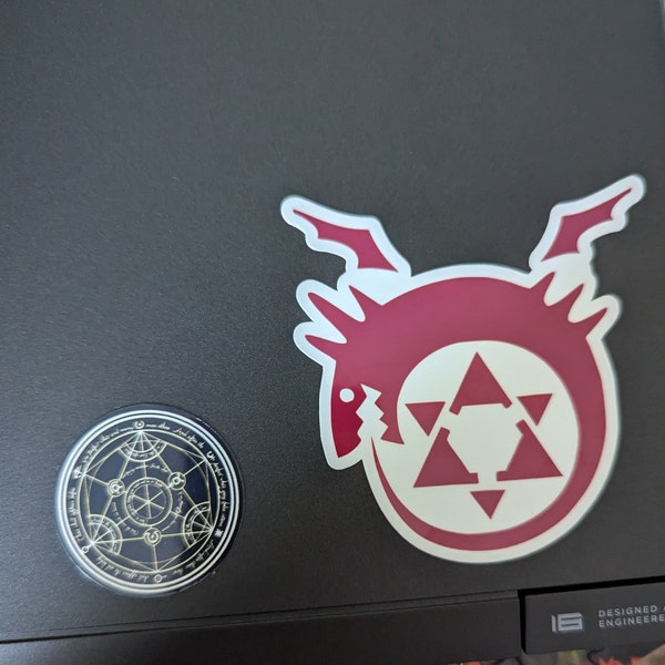 FMA Stickers - Vinyl Die-cut Stickers - Fullmetal Alchemist / Fullmetal ...