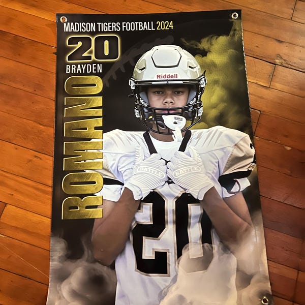 Cheerleader Poster Canva Template, Design Your Own Custom Senior Cheer ...