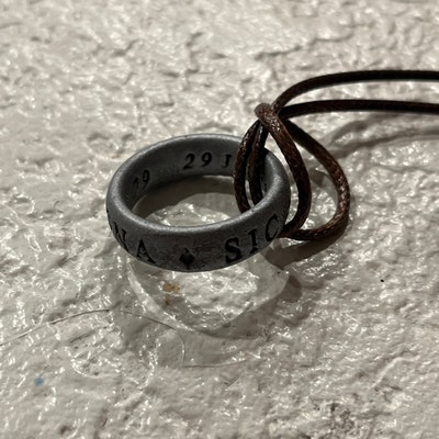 Uncharted Nathan Drakes Ring Necklace - Etsy