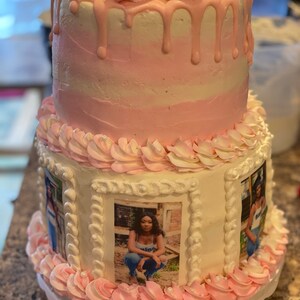 Custom Edible Picture Images 1/2 Sheet or 9.5 Round - Etsy