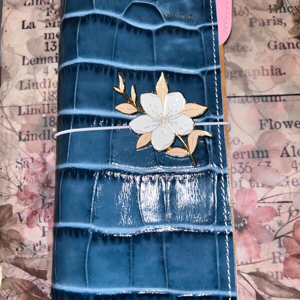 Books Enamel Magnet Planner Magnet Books With Flower Planner Magnet - Etsy