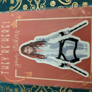 The Scarlet Witch Sticker Wandavision Sticker Wanda Maximoff - Etsy