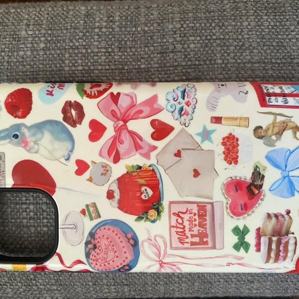 Coconut Girl Collage Aesthetic Phone Case, Ocean Beach Inspired, Summer ...