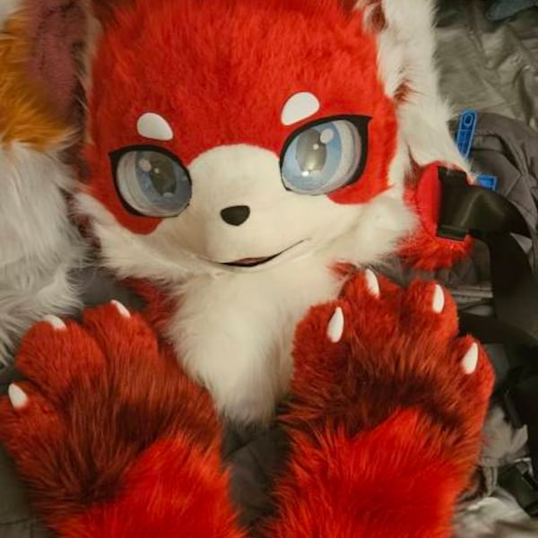 Fursuit Head Head Only, Furry Head, Furry Cosplay, masked Puppy Fantasy ...