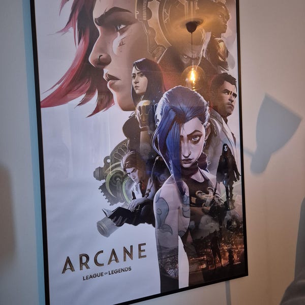 Arcane League of Legends Season 1, Season 2 Animation Movie Poster ...