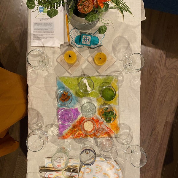 Shabbat Candlestick Holder & Matchbox, Handmade, Judaica, Personalized ...