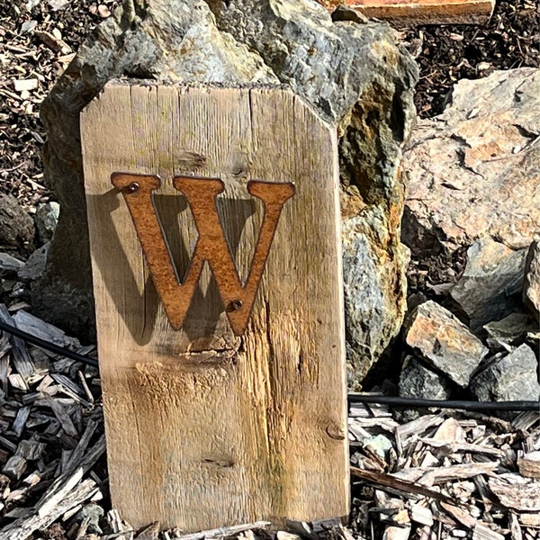 Metal Rustic Letters - ORDER as Many Letters as You Need 4GDY - Etsy