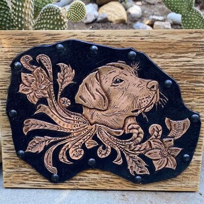 Leather Tooling Pattern Highland Cow - Etsy