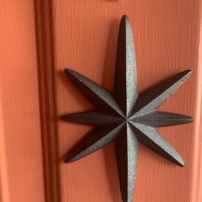 Cast Iron Atomic Starburst Mid Century Decor MCM - Etsy