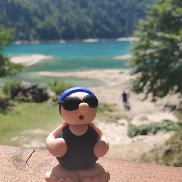 Swimmer Figure, Wild Swimming, Open Swimmer Clay Models - Etsy UK