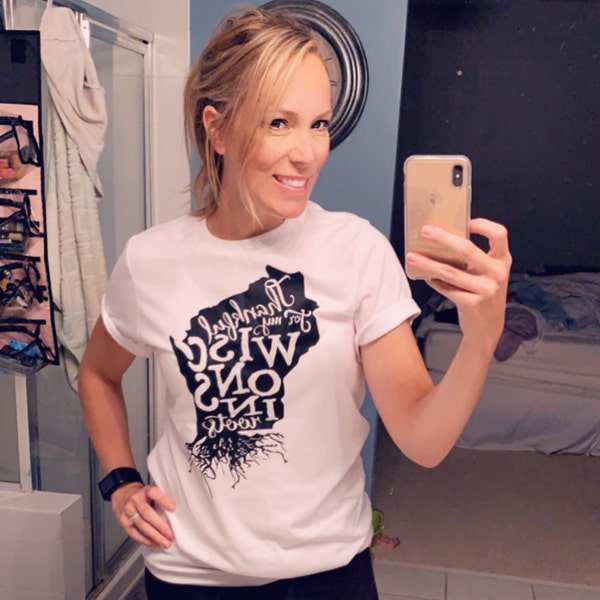 Wisconsin Roots Shirt. Sconnie Nation. Wisconsin Pride. State Pride ...