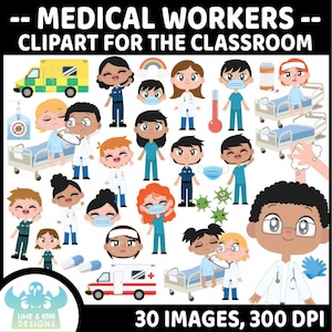 Differently Abled Kids Clipart Boy Girl Children Kids of | Etsy