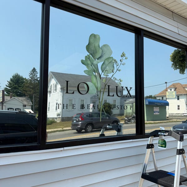 Custom Window Static Cling Decals | Static Cling Signs | Storefront ...