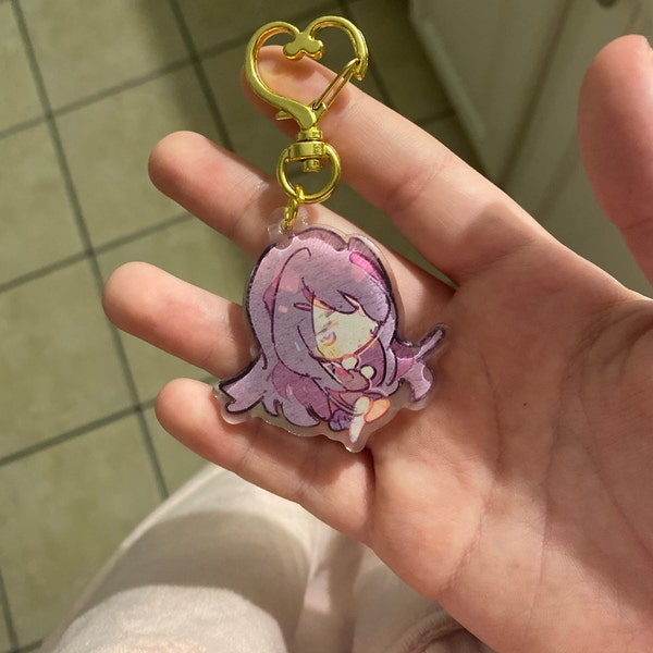 Doki Doki Literature Club || 2" Acrylic Keychain Charms - Etsy