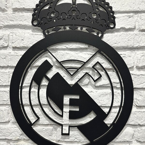 Real Madrid FC Logo - Plasma & Laser Cut File (DIGITAL DOWNLOAD) - Etsy