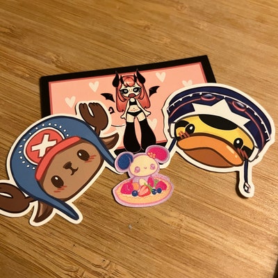 One Piece Chopper Karoo Sticker Set - Etsy