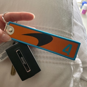 Mclaren Formula 1 F1 Team and Drivers Woven Keychain - Etsy