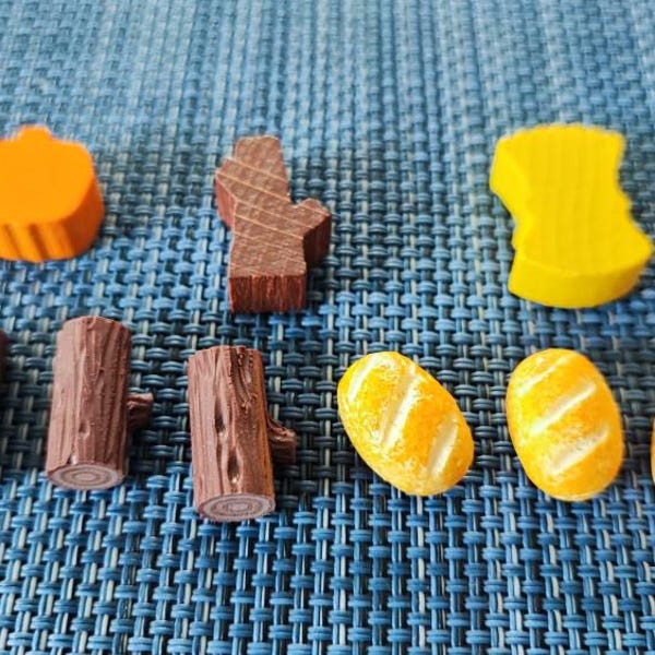 Handmade Food Tokens Compatible With Wingspan™ - Sets for Base Game and ...