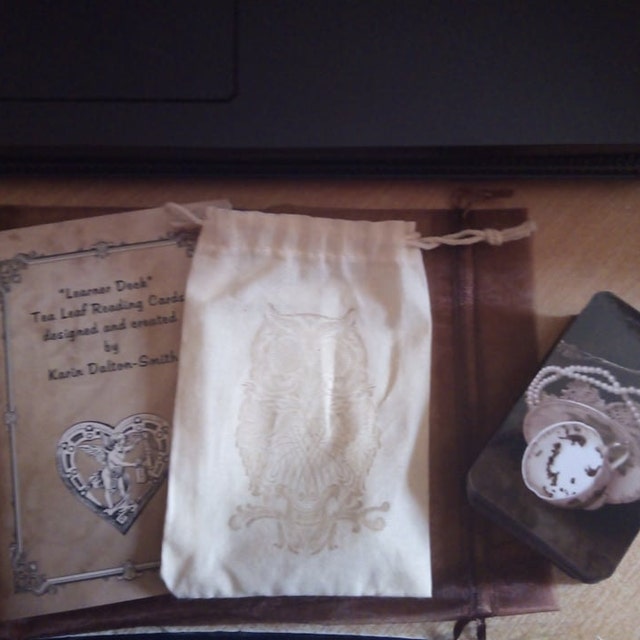 Tea Leaf Reading Cards by Tea With Karin by TeaWithKarin on Etsy