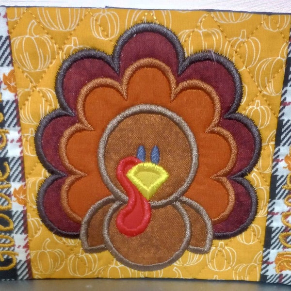 Mug Rug Mother's Day in Various Designs. (5x7 Inches).embroidered ...