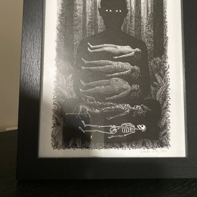 Corpse Decomposition Meditation Art Print - Etsy