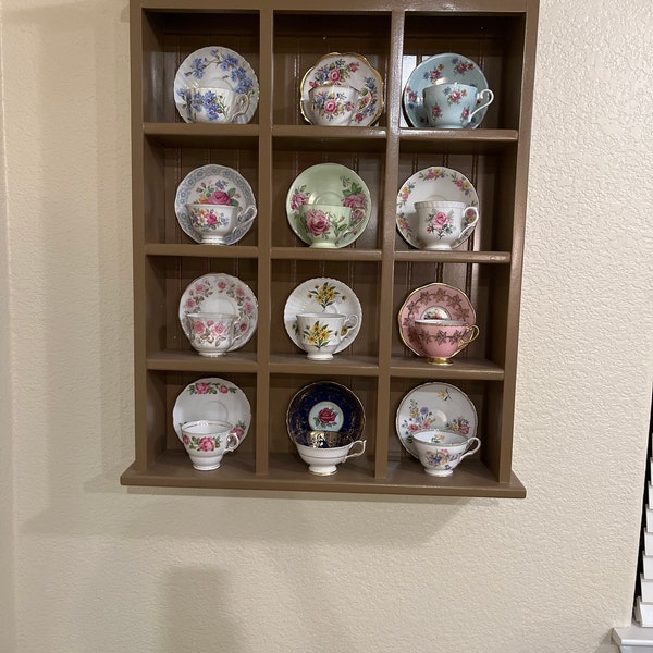 Beautiful Plate Rack / Tea Cup Display / Saucer and Tea Cup Rack ...