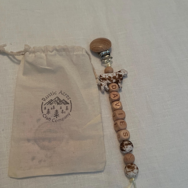 Western Pacifier | Cowboy Pacifier | Cowgirl Pacifier | Wild West ...