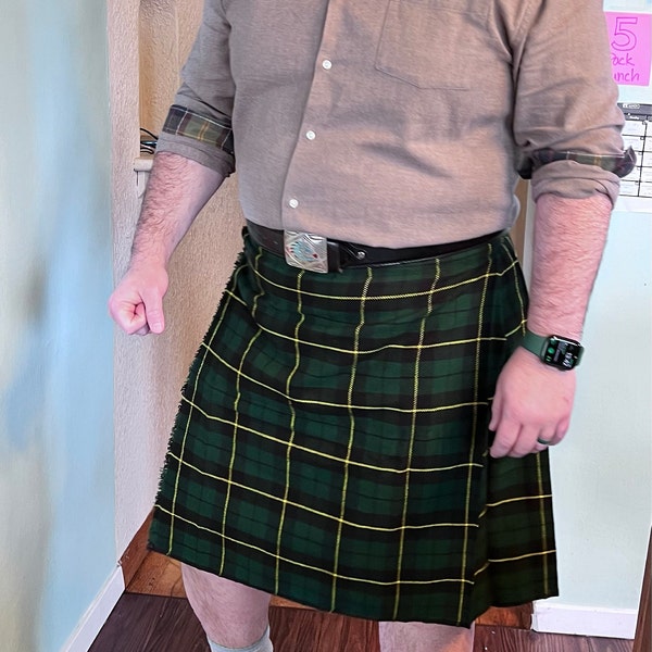 Scottish Boys,girls Kilt, Plain Black Tartan Child's Scottish Kilt,kilt ...