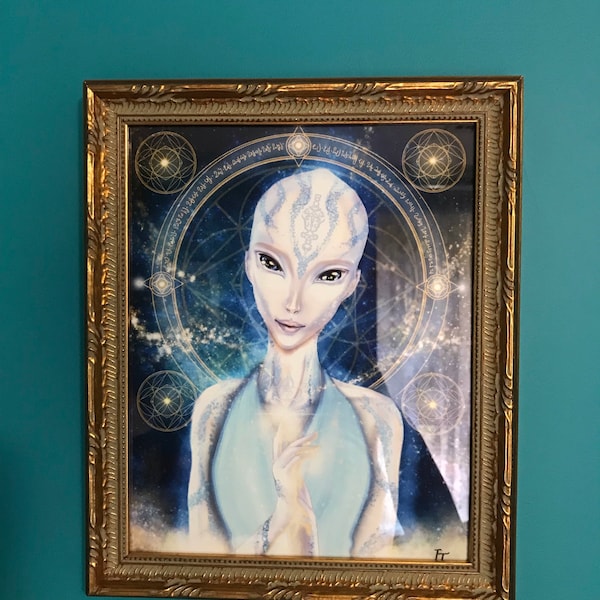 Andromedan Light Language Activation Code Digital Art Print - Etsy