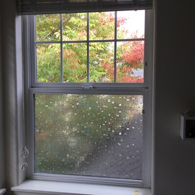 Window Film Privacy Garden Painting Frosted No Glue Glass - Etsy