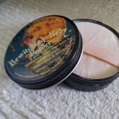 Vegan Bewitching Body Powder Vintage Body Powder Bewitched Magick Magic ...