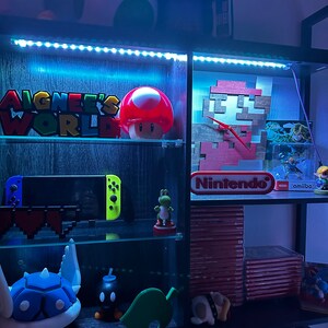Lumalee in a Cage Glow in the Dark UV Reactive Super Mario Brothers ...